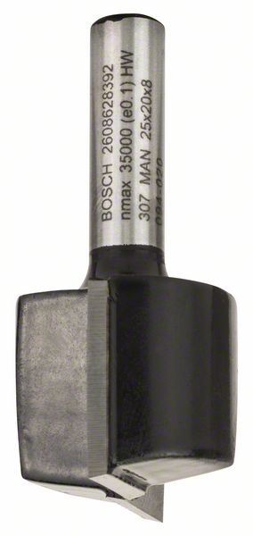 Glodala za kanale Bosch 2608628392, 8 mm, D1 25 mm, L 20 mm, G 51 mm