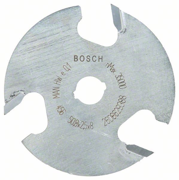 Pločasto glodalo za žlebove Bosch 2608629388, 8 mm, D1 50,8 mm, L 2,5 mm, G 8 mm