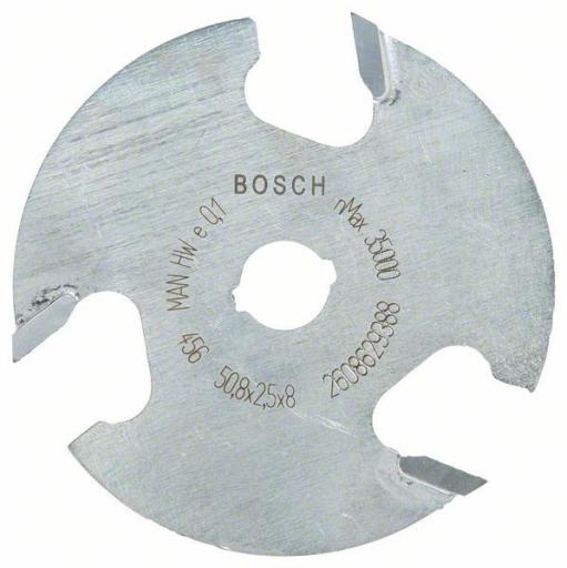 Pločasto glodalo za žlebove Bosch 2608629388, 8 mm, D1 50,8 mm, L 2,5 mm, G 8 mm