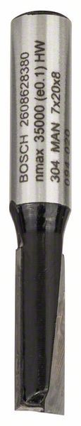 Glodala za kanale Bosch 2608628380, 8 mm, D1 7 mm, L 20 mm, G 51 mm