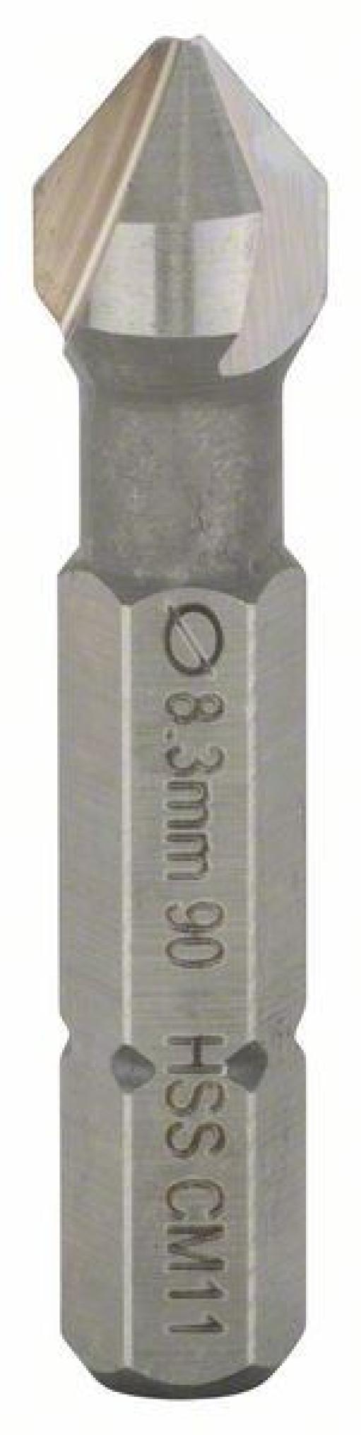 Konični upuštač Bosch 2608596405, 8,3 mm, M 4, 31 mm, 1/4"