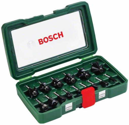 15-delni set TC glodala (1/4" prihvat) Bosch 2607019468