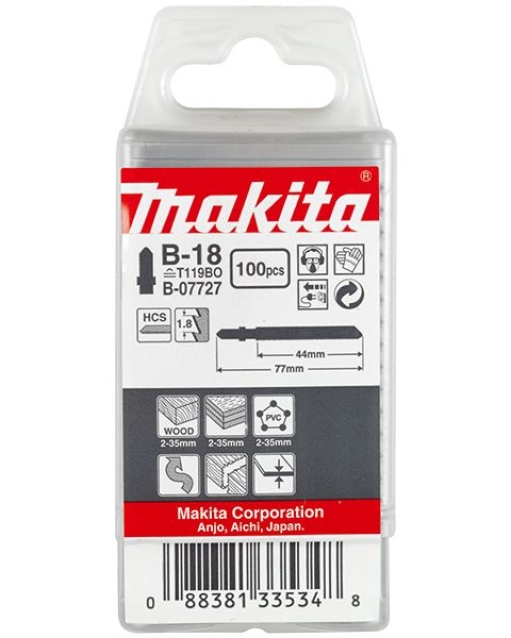 Makita List za ubodnu testeru, za drvo B-07727