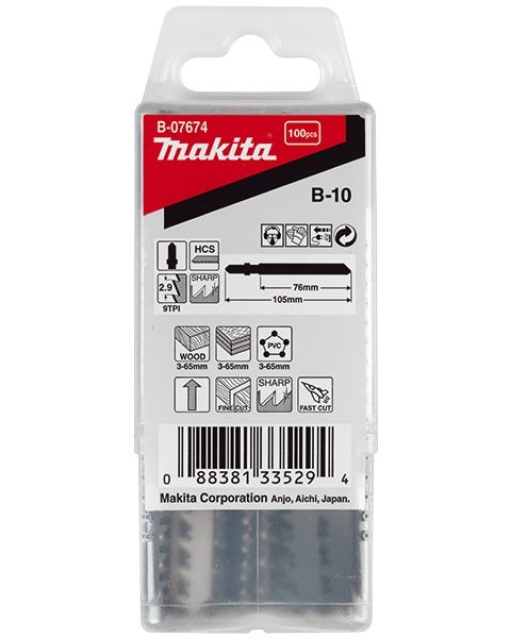 Makita List za ubodnu testeru, za drvo B-07674