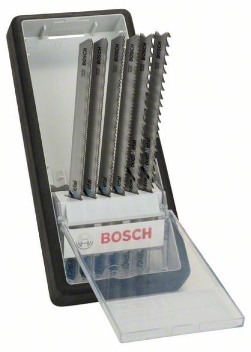 6-delni Robust Line set listova ubodne testere Metal Profile T-prihvat Bosch 2607010573, T 318 AF (2x); T 318 BF (2x); T 345 XF (2x)