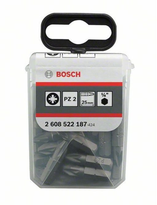 Bit odvrtača ekstra-tvrdi Bosch 2608522187, PZ 2, 25 mm