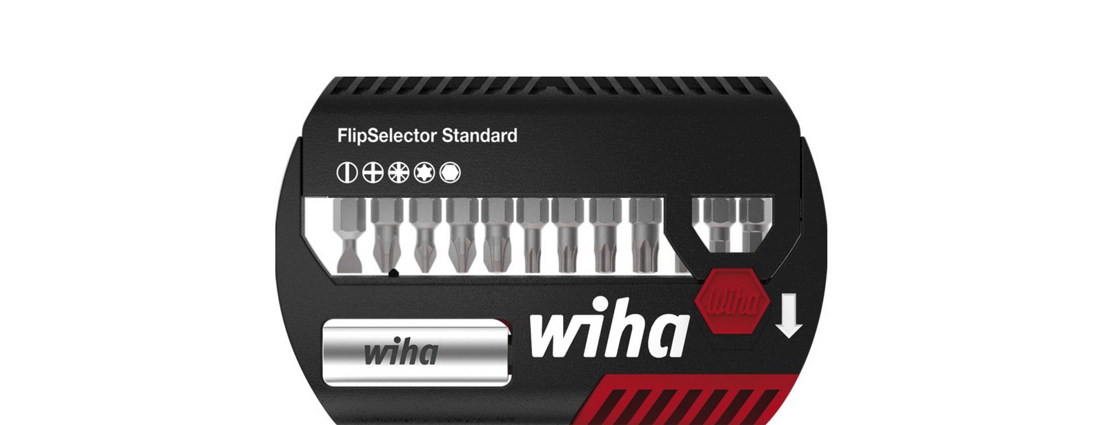 Wiha 39078 Set bitova FlipSelector Standard 25 mm, 1/4", 14 delova