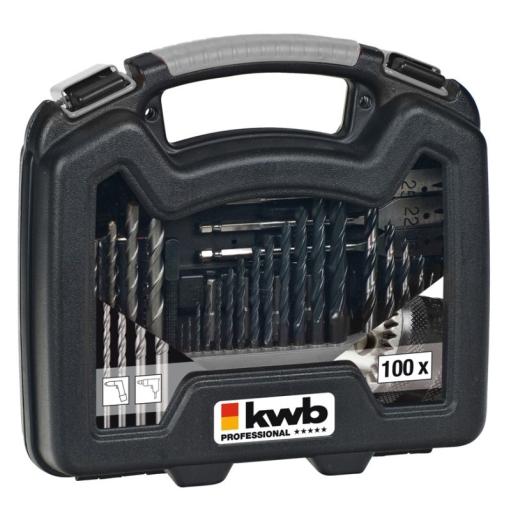 KWB 49109001 100-delni set pribora, PowerBox