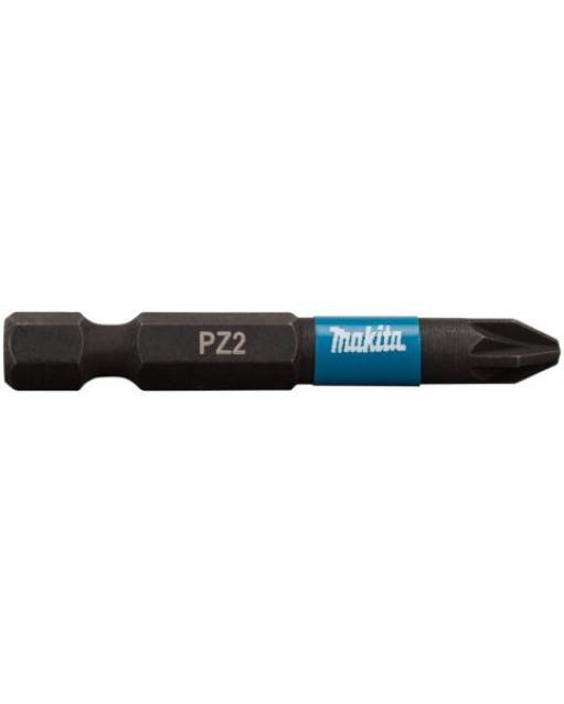 Makita Impact screw bit PZ2-50mm 2pcs E-form MZ B-63753