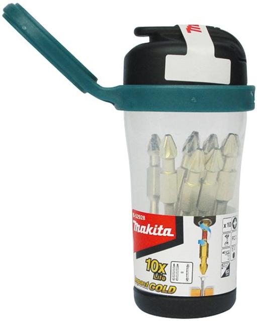 Makita Double Torsion Bit magnetize PZ2-65mm 1 pkg B-52928-6