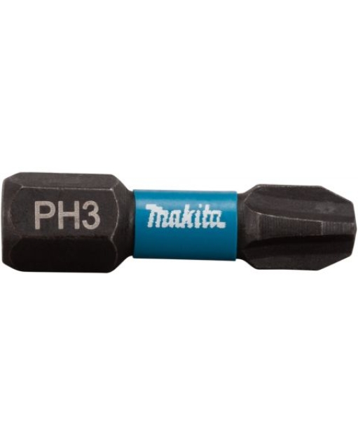 Makita Impact screw bit PH3-25mm 2pcs C-form B-63622