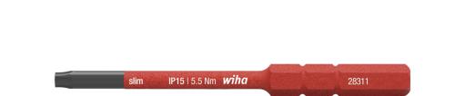 Wiha 43149 slimBit VDE Bit Torx Plus®, 15IP