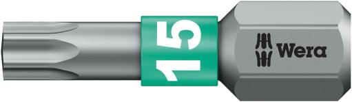 Wera 867/1 BTz TORX® bit, TX 15 x 25 mm, 05066122001