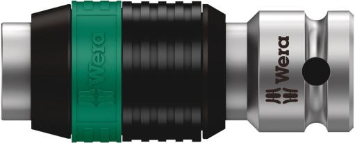 Wera 8784 A1 Zyklop bit adapter, 1/4", 1/4" x 37 mm, 05003529001