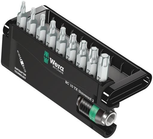 Wera Bit-Check 10 TX Universal 2 set bitova, 10 komada, 05057115001