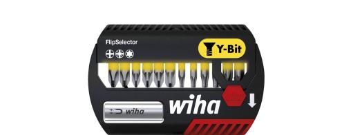 Wiha 41827 FlipSelector IT set, 25 mm Phillips, Pozidriv, Torx®, 14 delova 1/4"