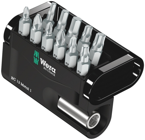 Wera Bit-Check 12 Metal 1 set bitova, 12 komada, 05057424001