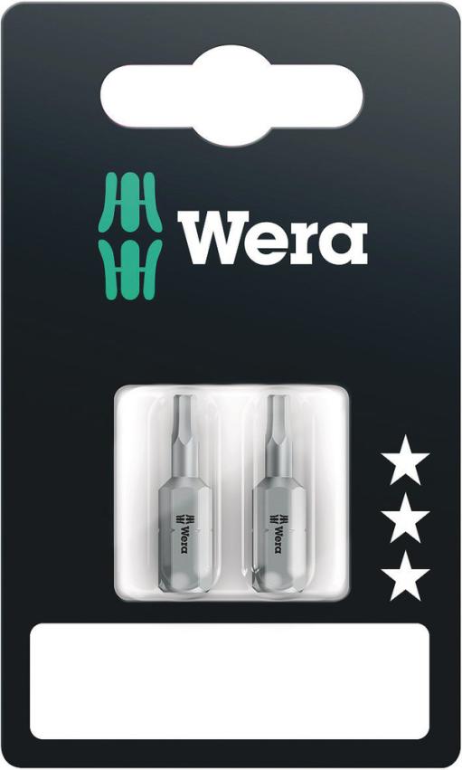 Wera 1x 840/1 Z bit SB, 2 x 25 mm, 2 komada, 05073050001