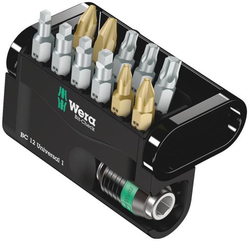 Wera Bit-Check 12 Universal 1 set bitova, 12 komada, 05057428001