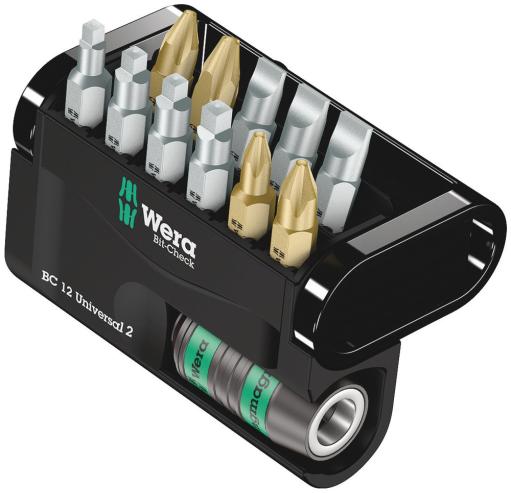 Wera Bit-Check 12 Universal 2 set bitova, 12 komada, 05057429001