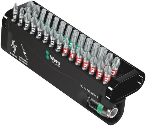 Wera Bit-Check 30 BiTorsion 1 set bitova, 30 komada, 05057430001