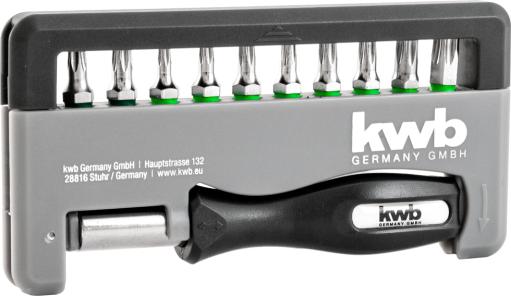 KWB 49151040 Bit Box set bitova T / TT, 12 delova