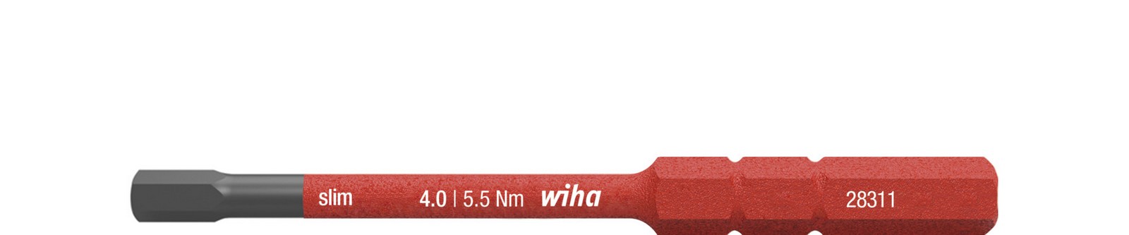 Wiha 37225 slimBit električarski Bit šestougaoni, 4 mm