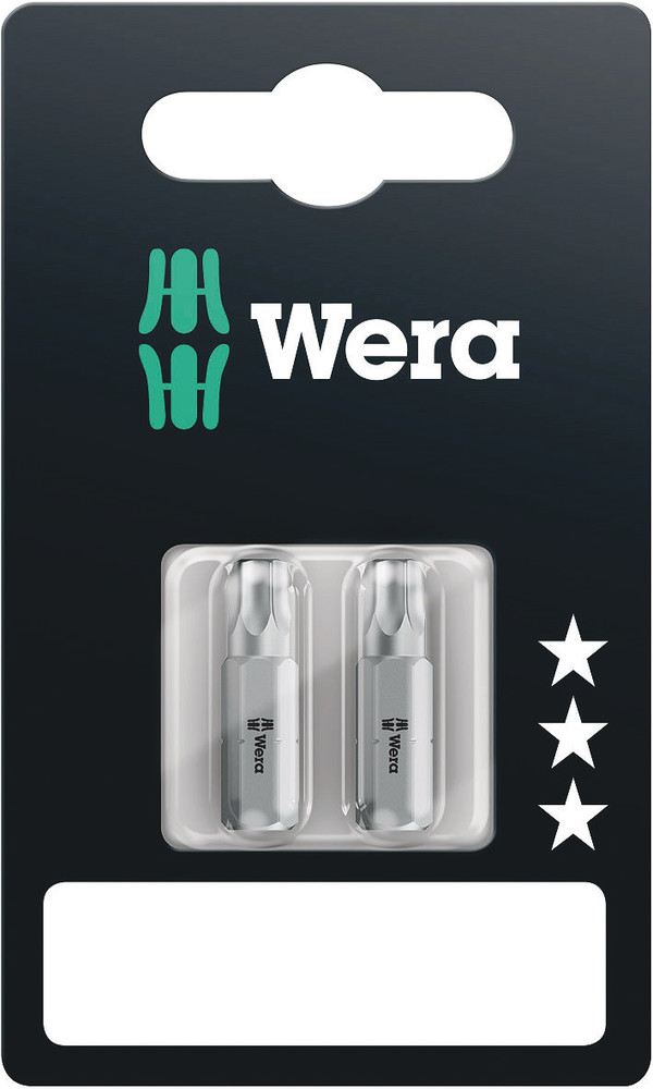 Wera 867/1 TORX® bit, TX 30 x 25 mm, 2 komada, 05073316001