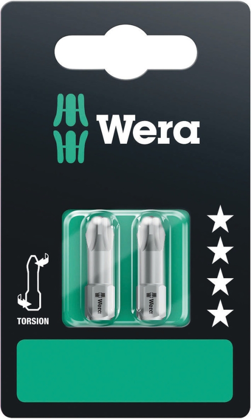 Wera 851/1 TZ bit, pH 3 x 25 mm, 2 komada, 05073325001