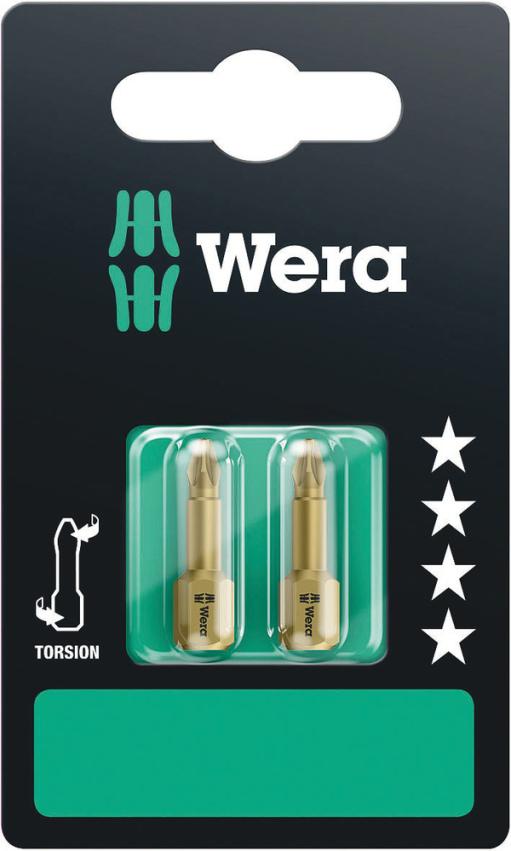 Wera 855/1 TH bit, PZ 1 x 25 mm, 2 komada, 05073370001