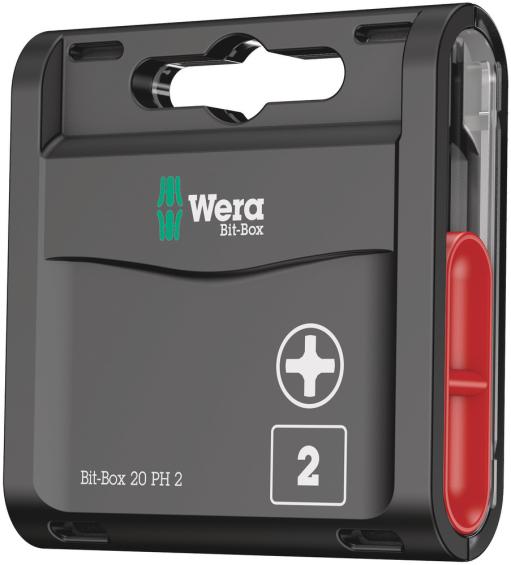 Wera Bit-Box 20 PH 2 x 25 mm, 20 komada, 05057750001