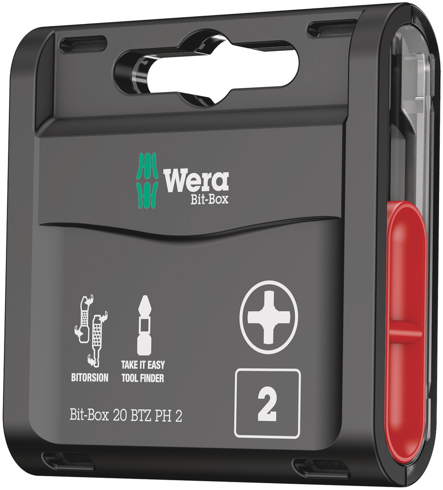 Wera Bit-Box 20 BTZ PH 2 x 25 mm, 20 komada, 05057751001