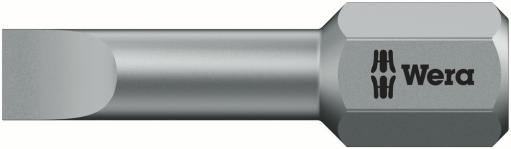 Wera 800/1 TZ bit, 0,6 x 4,5 x 25 mm, 05056210001