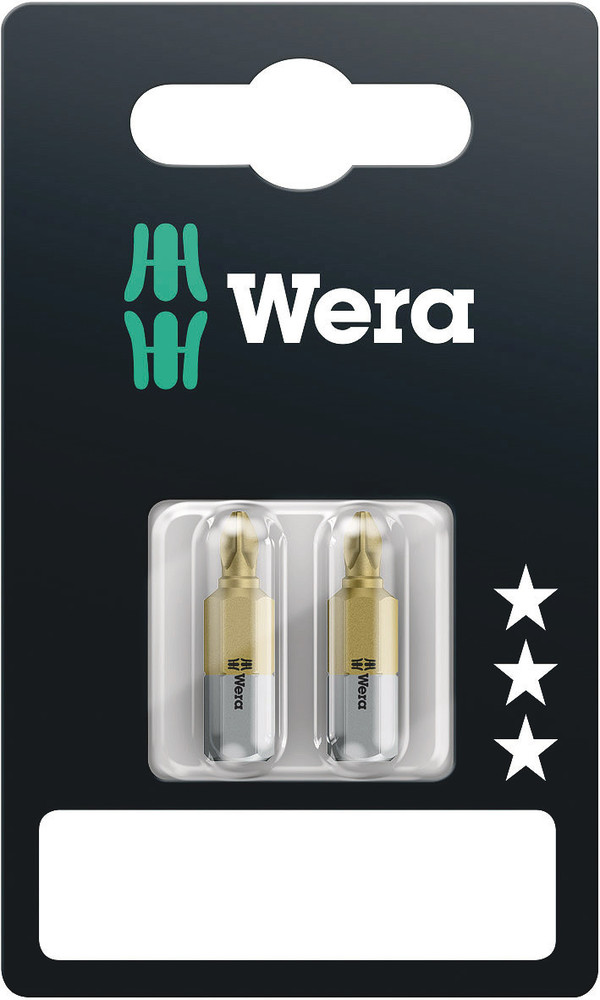 Wera 851/1 TiN bit, PH 1 x 25 mm, 2 komada, 05073512001