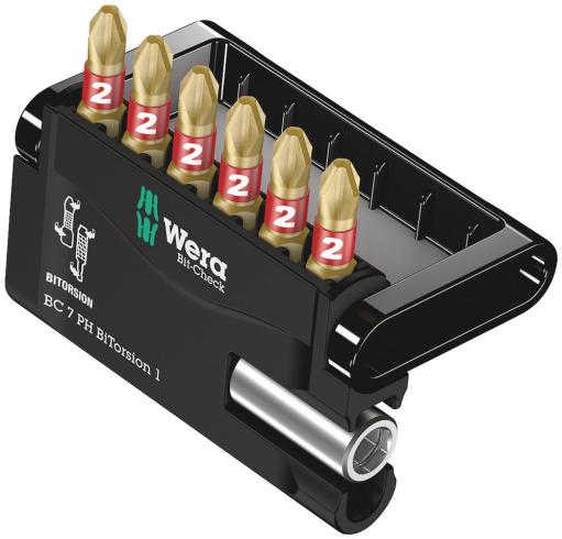 Wera Bit-Check 7 PH set bitova, 7 komada, 05056291001