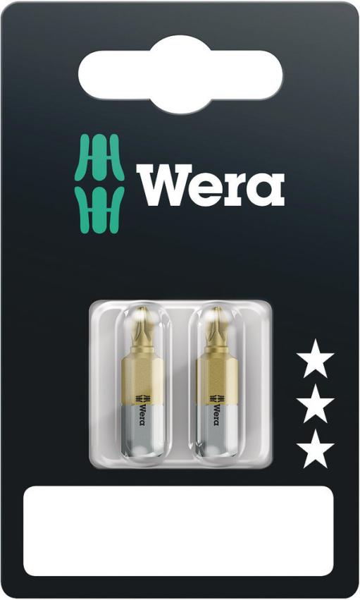 Wera 855/1 TiN bit, PZ 1 x 25 mm, 2 komada, 05073516001