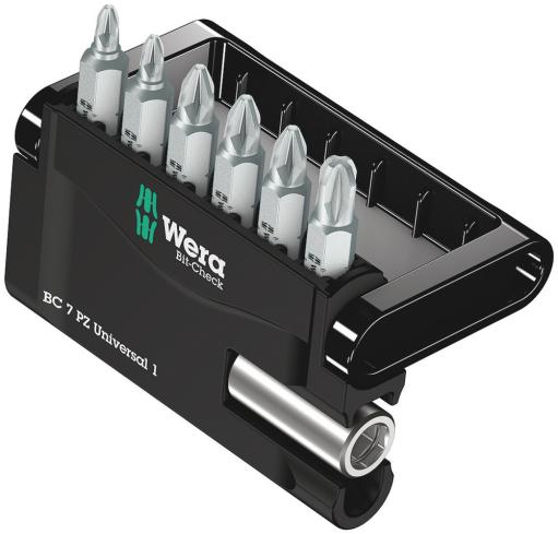 Wera Bit-Check 7 PZ set bitova, 7 komada, 05056296001