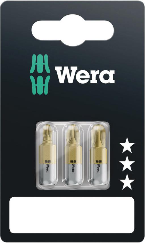 Wera 855/1 TiN bit, 3 komada, 05073519001