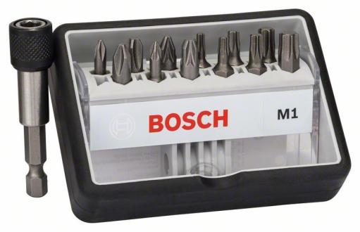 12+1-delni set Robust Line bitova odvrtača M ekstra tvrdi Bosch 2607002563, 25 mm, 12+1-delni