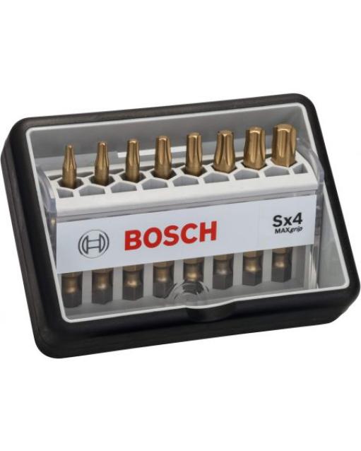 Bosch 8-delni set Robust Line bitova odvrtača Sx Max Grip 49 mm, 8-delni - 2607002573