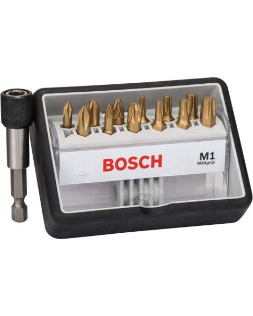 Bosch 12+1-delni set Robust Line bitova odvrtača M Max Grip 25 mm, 12+1-delni - 2607002577