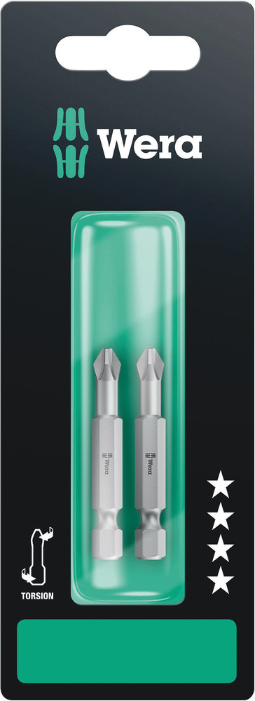 Wera 851/4 TZ bit, PH 2 x 50 mm, 2 komada, 05134381001