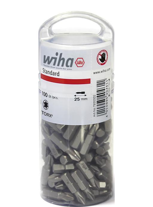 Wiha 08066 set bitova Standard 25 mm Torx®