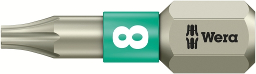 Wera 3867/1 TS TORX® bit, nerđajući, TX 8 x 25 mm, 05071030001