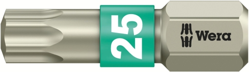 Wera 3867/1 TS TORX® bit, nerđajući, TX 25 x 25 mm, 05071035001