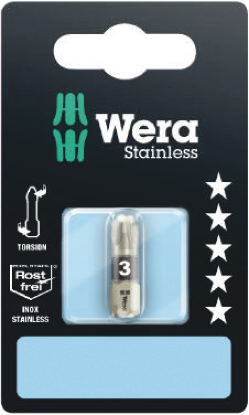 Wera 3855/1 TS bit, nerđajući, pz 3 x 25 mm, 05073615001