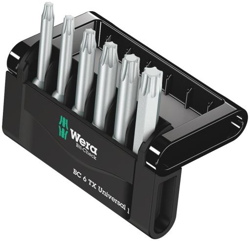 Wera Bit-Check 6 TX Universal set bitova, 6 komada, 05056472001