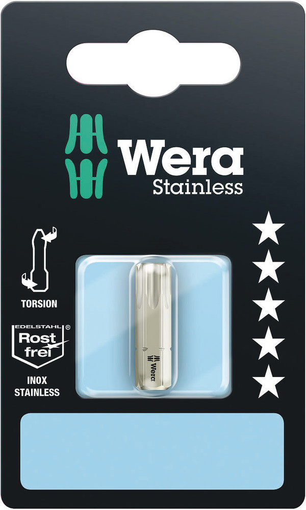 Wera 3867/1 TS TORX® bit, nerđajući, TX 40 x 25 mm, 05073626001