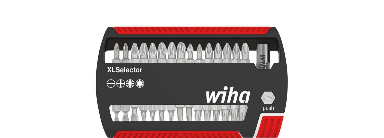 Wiha 29417 Set bitova XLSelector Standard 25 mm, 1/4", 32 dela