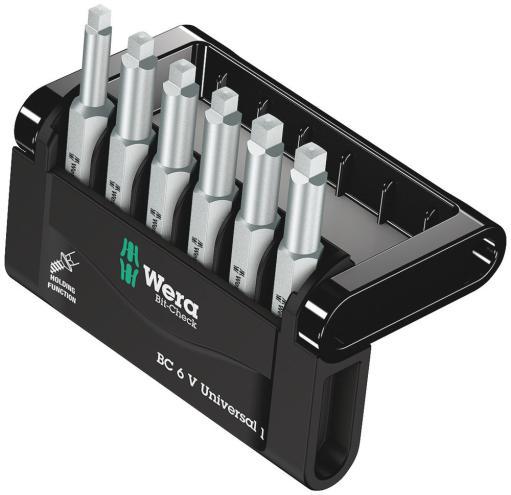 Wera Bit-Check 6 V Universal set bitova, 6 komada, 05056478001